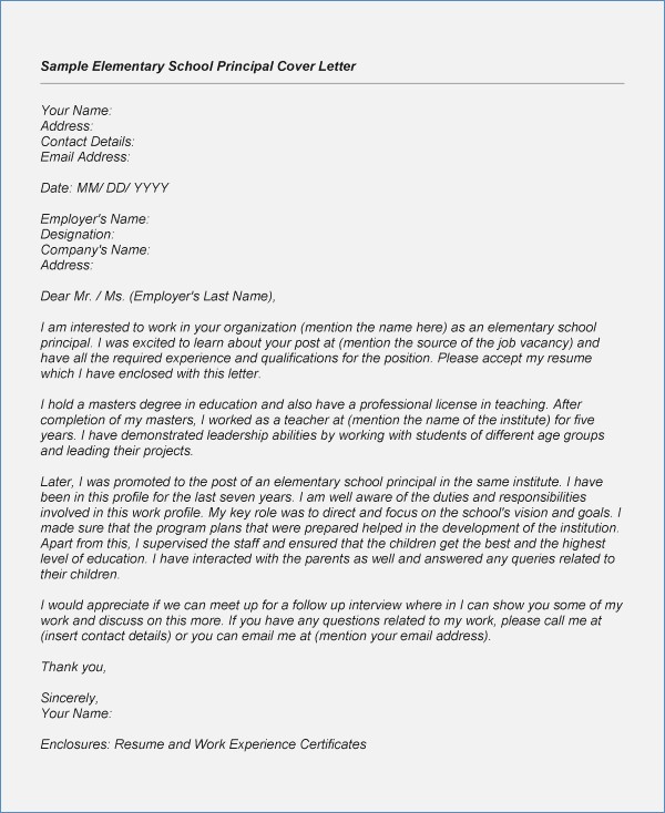 Formal Letter Format For School Students - Formal Letters