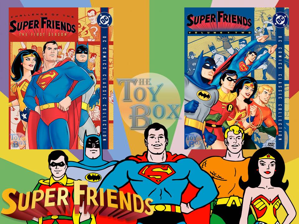 The Toy Box: Super Friends DVD's...Or Which Order To Watch Them