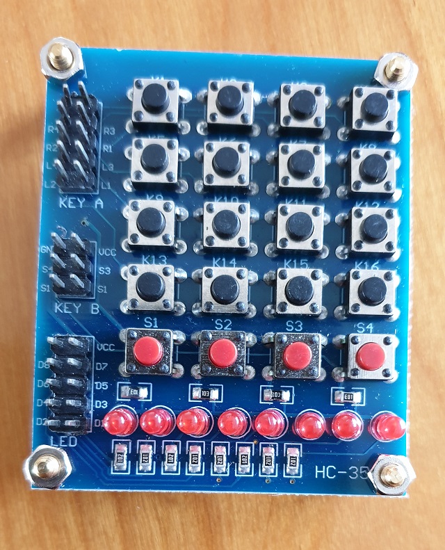 Arduino Keyboard Controlled Leds