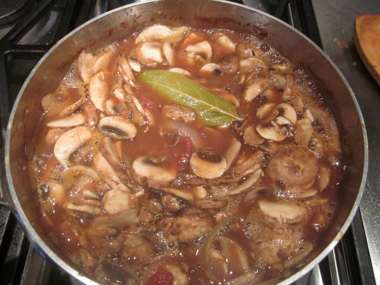Fiddling thru Fiddlehead: German Mushroom Soup