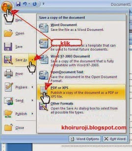 KHOIRUROJI BLOG: CARA MEMBUAT FILE PDF DENGAN MUDAH | 2014