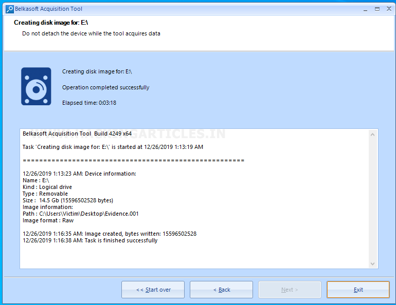 Multiple Ways to Create Image file for Forensics Investigation