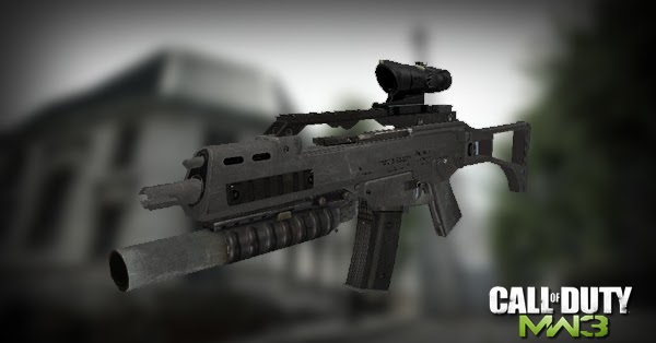 Midway Mods: [REL] MW3 G36C Grenade Launcher w/ ACOG Scope