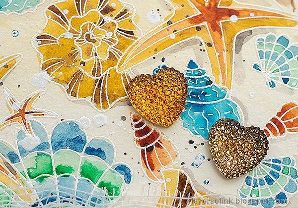 Layers of ink: Watercolor Shells Tutorial