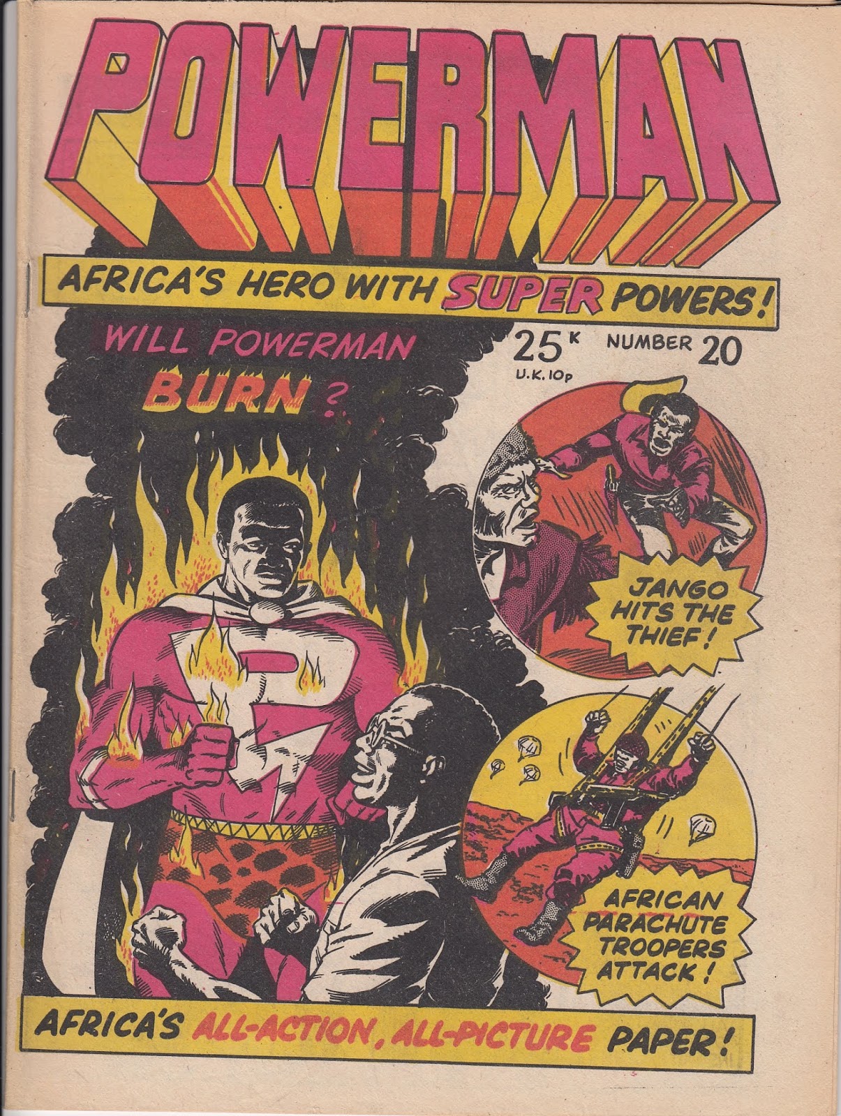 Boys Adventure Comics: Powerman #20 - Dave Gibbons & Carlos Ezquerra