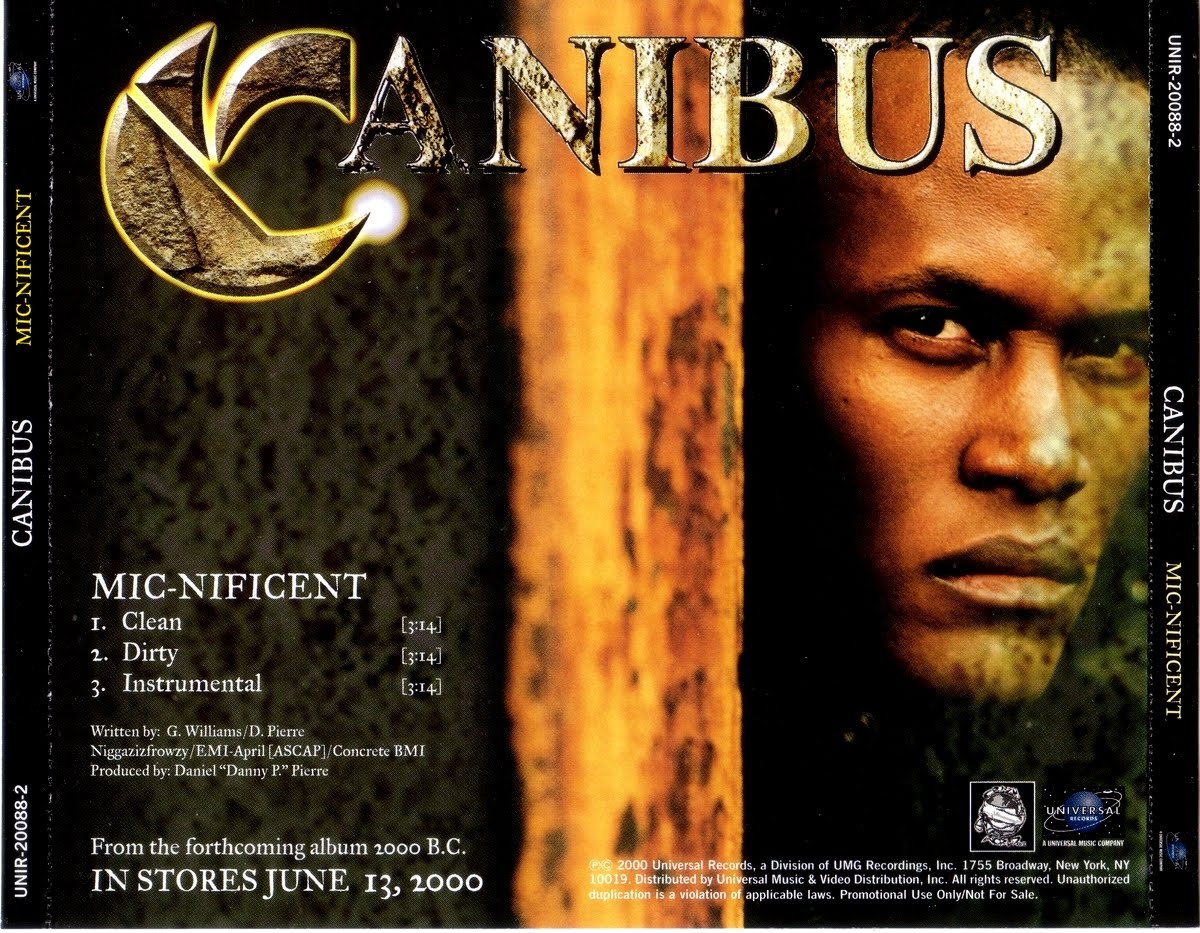 highest level of music: Canibus - Mic-Nificent-Promo-CDS-2000