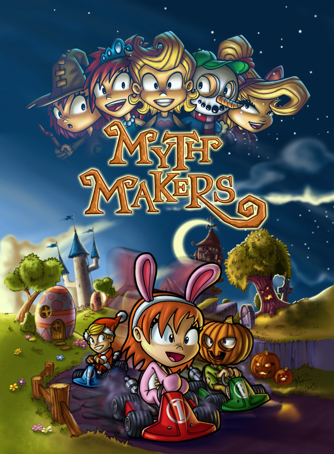 Mike Rooker Visual Artist: Myth Makers: Super Kart GP (2003)