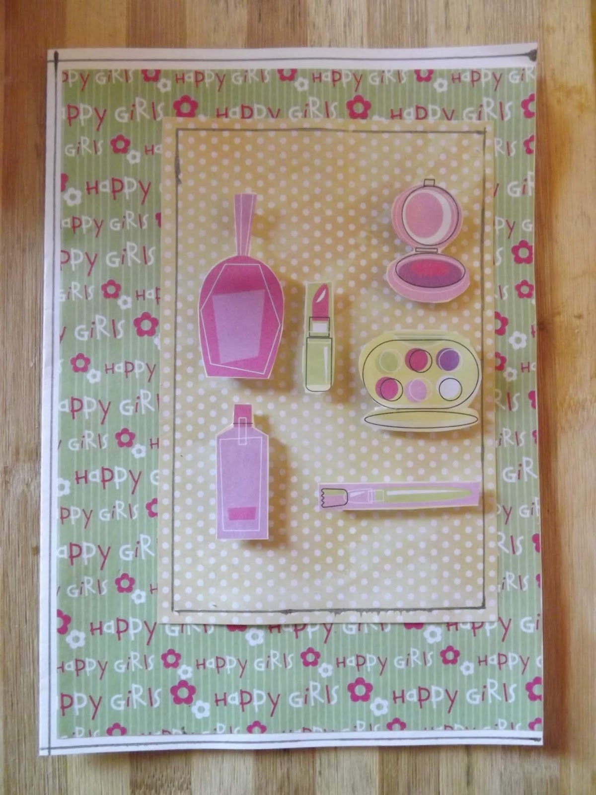 A Pretty Talent Blog: School Holiday Project - Making a 3D Card