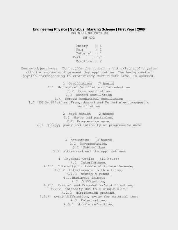 RAVI GUPTA ENGINEERING PHYSICS SYLLABUS ravi-gupta-engineering-physics-syllabus