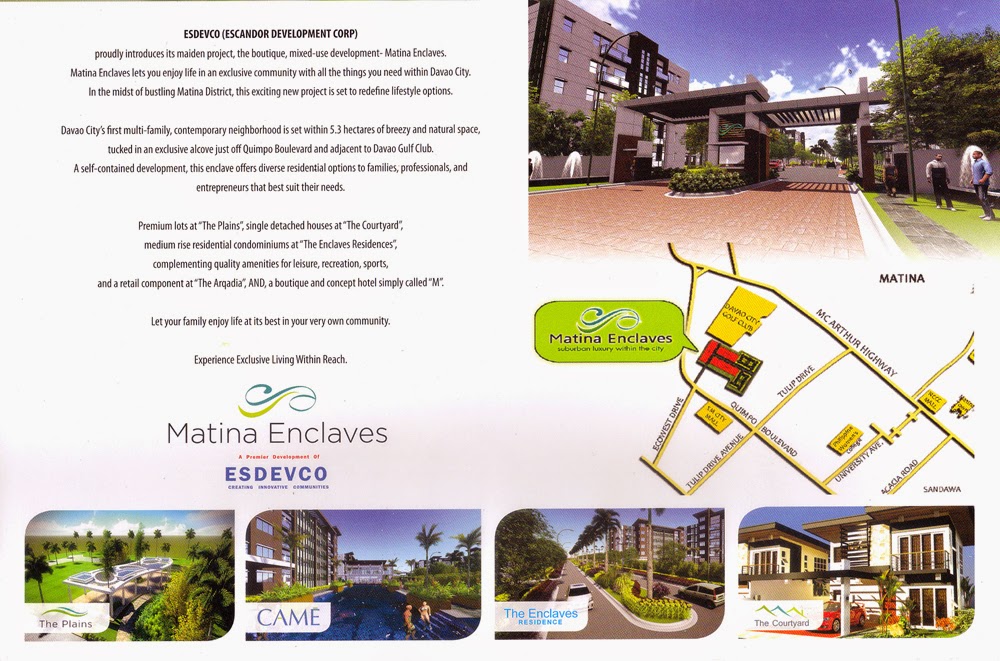 Davao Home Provider: Matina Enclaves, Ecoland, Davao City, Philippines