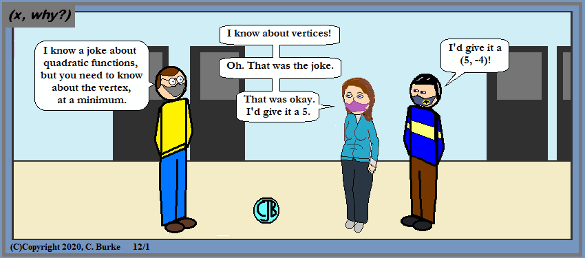 (x, why?): Quadratic Function Joke