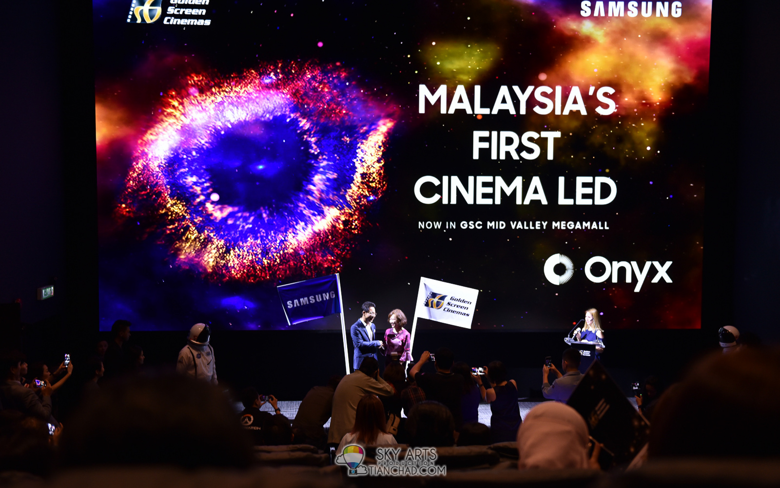 Malaysia's First Onyx Cinema LED Screen in Golden Screen Cinemas #OnyxGSC