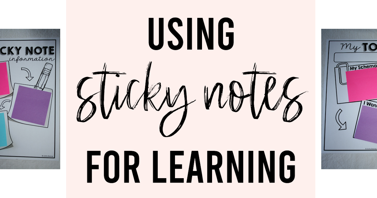 Using Sticky Notes in the Classroom | Mrs. Bremer's Class