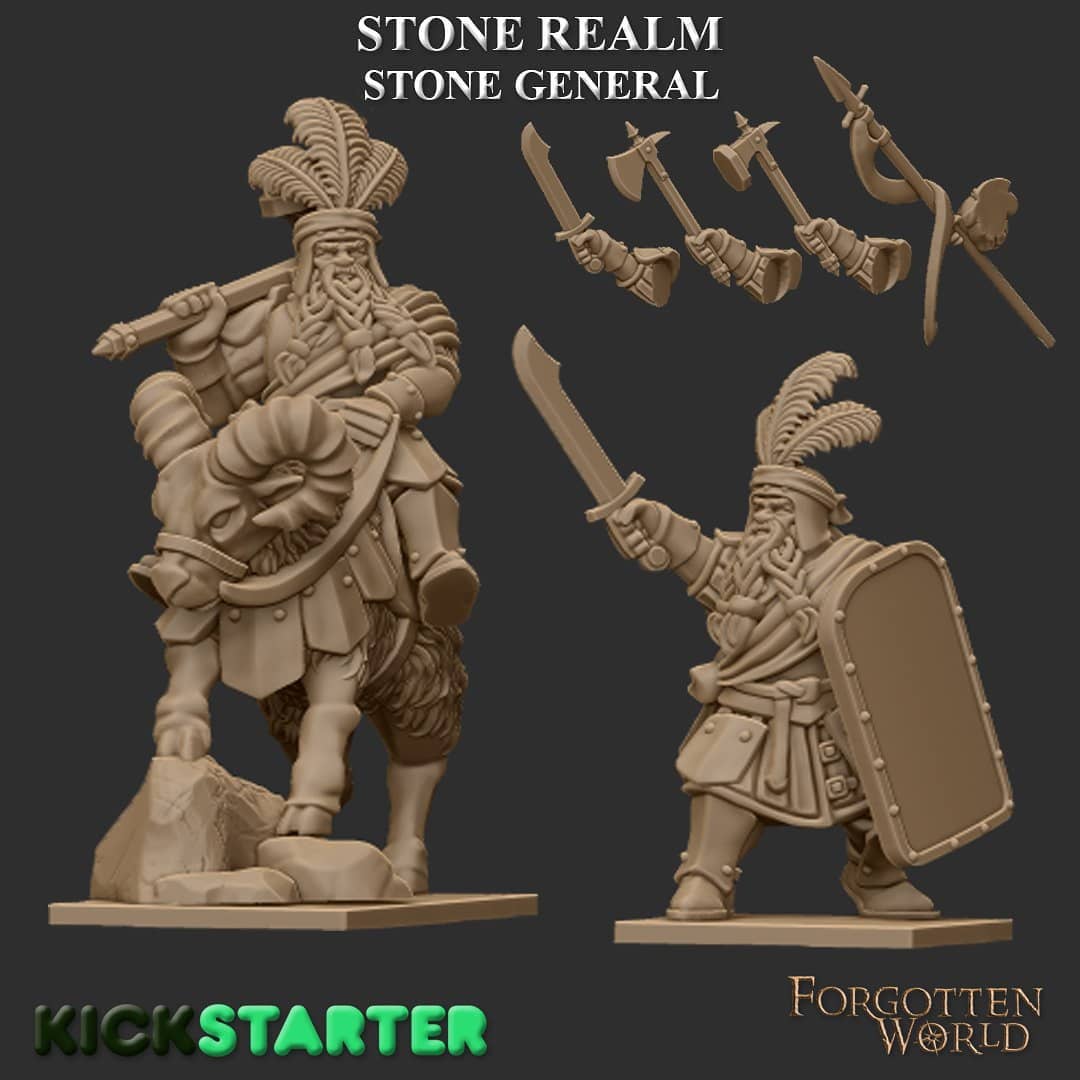 Wargame News and Terrain: Fireforge Games: New Stone Realm Dwarf ...