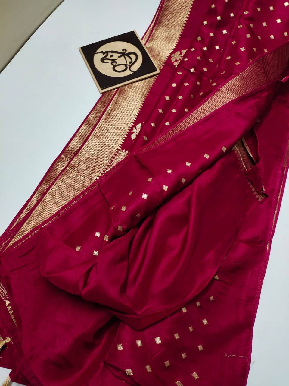 Banars Moonga Silk Work Sarees