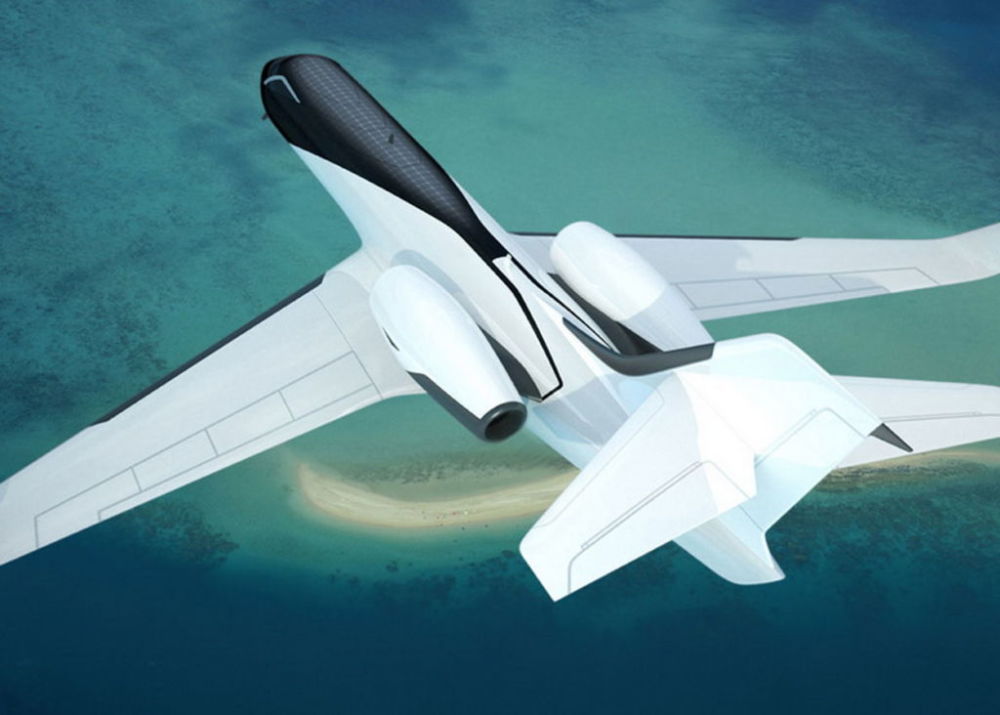 Passion For Luxury : IXION: CONCEPT WINDOWLESS PRIVATE JET