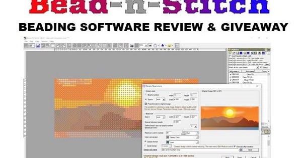 Bead-n-Stitch Beading Software Review and Giveaway / The Beading Gem