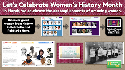 The Library Voice: Let's Celebrate Women's History Month Choice Board ...