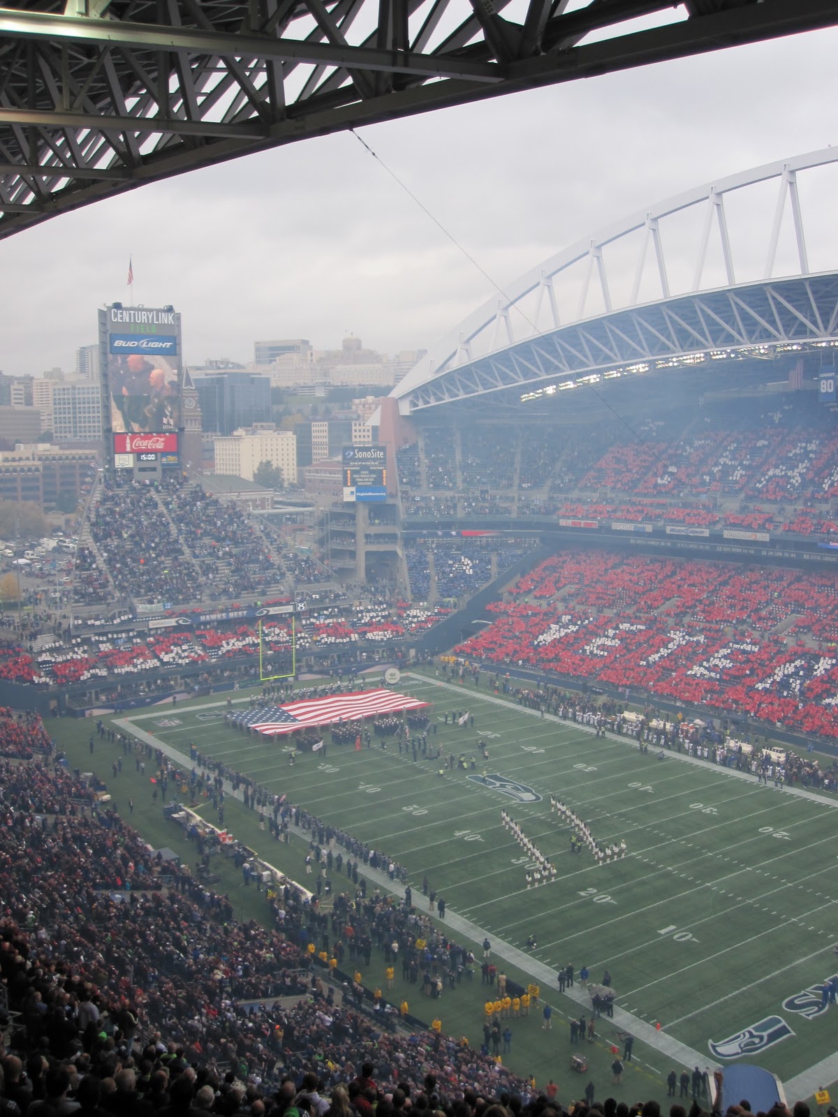 Adventures of EdRocker: My First Seahawks Game!