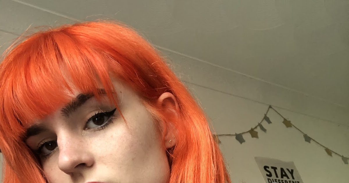 Directions Tangerine// Review and Before and After | Candyfloss Overkill