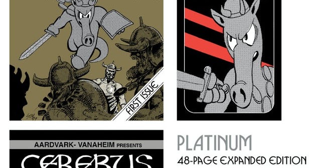 A MOMENT OF CEREBUS: Last day for the Remastered Cerebus #1 Kickstarter