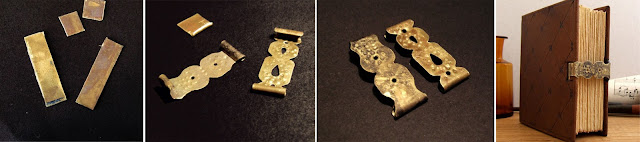 TeoStudio Handbound Journals: Making Book Clasps