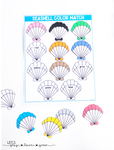 Ocean Theme Activity Binder Activities | Lets Play.Learn.Grow