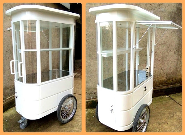 Gerobak dorong Vintage - Gerobak Unik Bandung