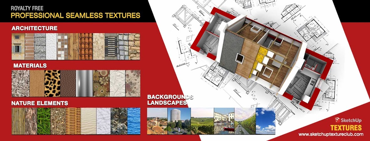 SKETCHUP TEXTURE: PS TUTORIAL POST PROCESS VRAY ALPHA CHANNEL