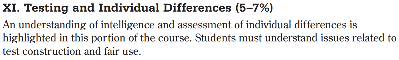AP Psychology @AHS: 6.1:IQ-TESTING