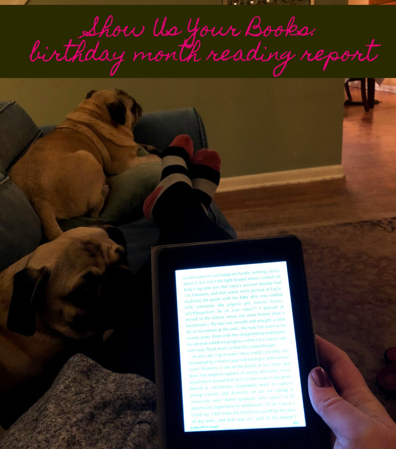 Life According to Steph: Show Us Your Books - Birthday Month Reading Report