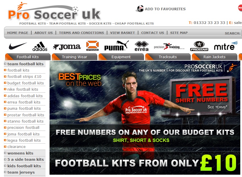 Pro Soccer Uk