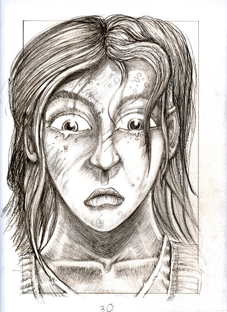 Rough pencil page drawing for Grasspeople - Grasspeople