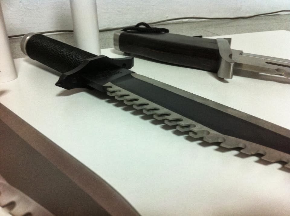 Kitter's Scale Models: 1/1 Stainless Steel Knives