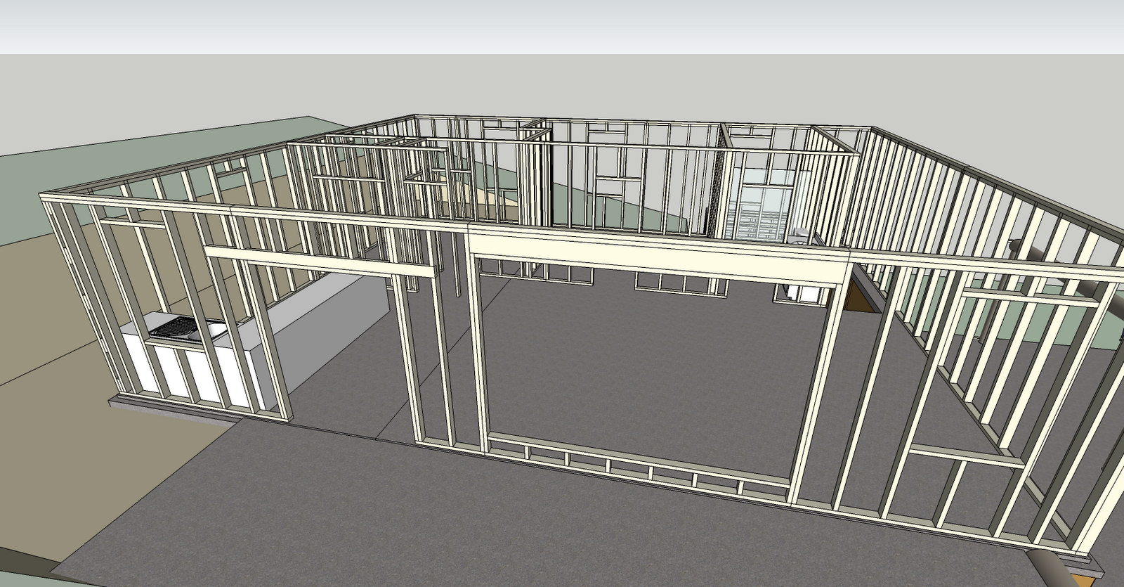 The Taj Garage: Lintel detail