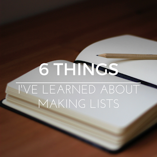 The Challenge Book: 6 Things I've Learned About Making Lists
