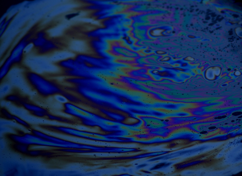 A photo, A thought............: Observation: Rainbow effect of oil ...