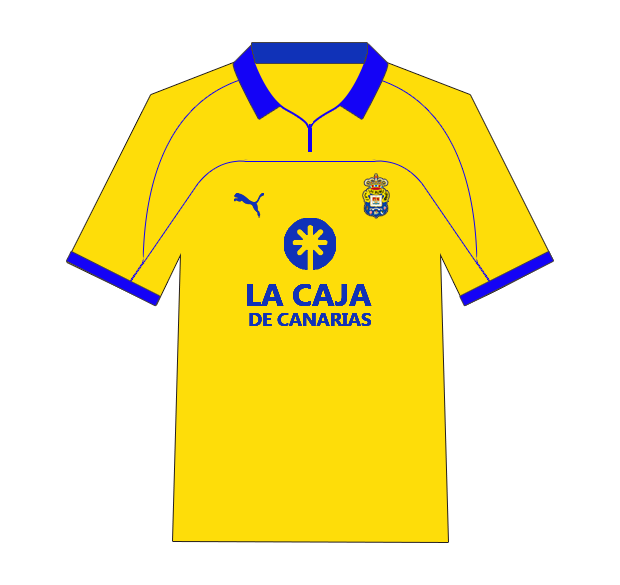 NESO: EVOLUCIÓN DE LAS CAMISETAS LOCALES DE LA UD LAS PALMAS