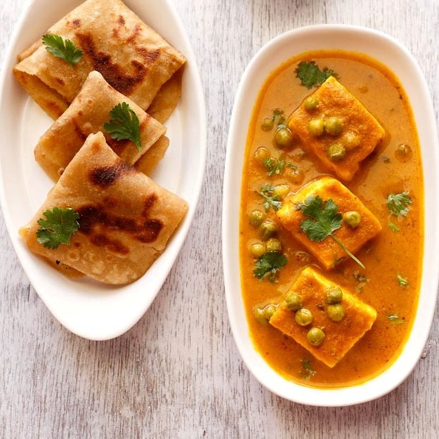 Matar Paneer Recipe - Ahmedabad Food Blog