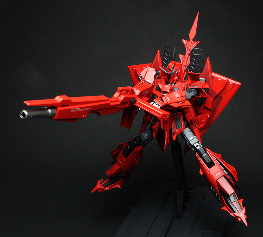 Custom Build: MG 1/100 Zeta Gundam III P2 TYPE Red Snake's Zeta
