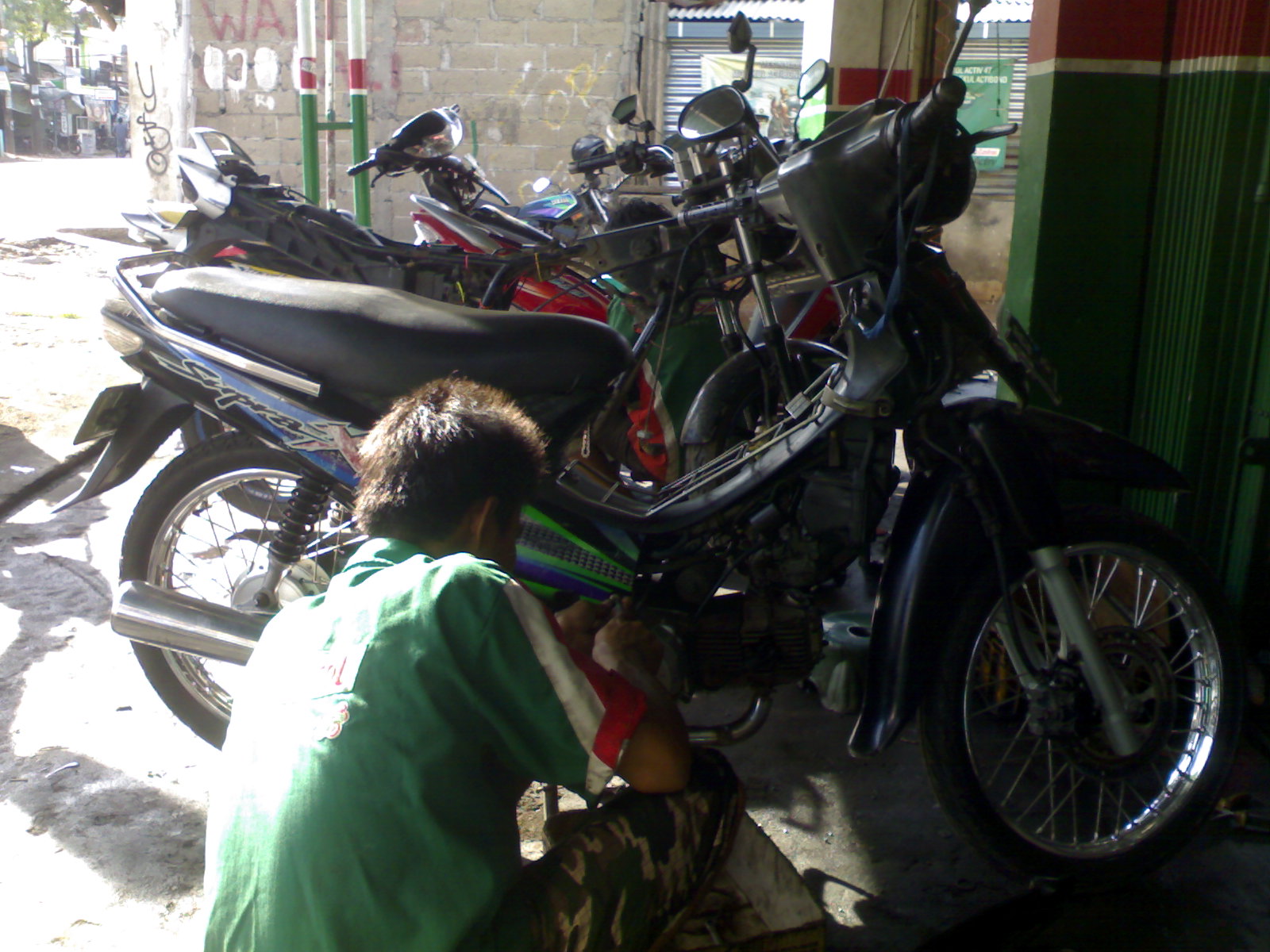 Jasa Cuci Motor - Djangkaru Bumi