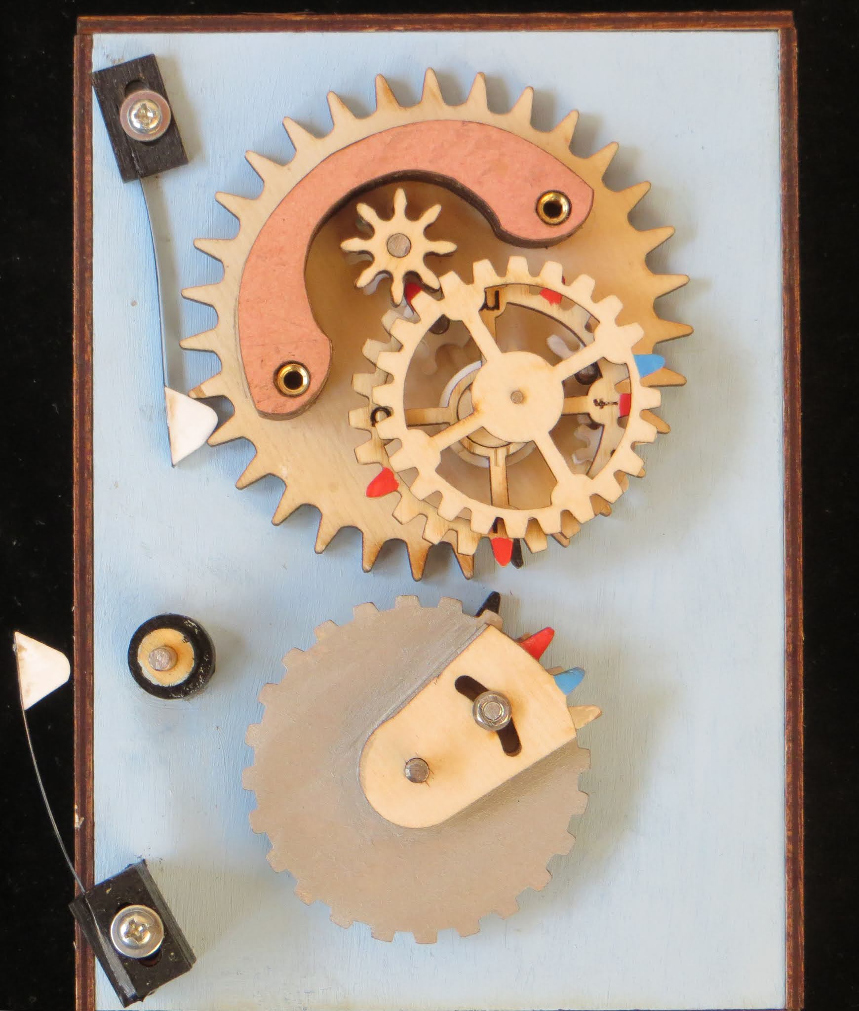 Wooden Clock Spot: Perpetual Calendar No.3