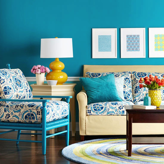 Paleta de Colores de Hoy - Amarillo y Azul