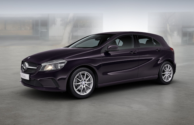 Mercedes Classe A W176 Restylée (2015 à 2018) - Couleurs, code peinture