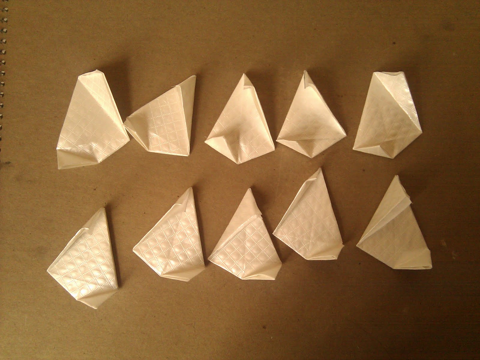 Odds and Ends: Origami d10 Die