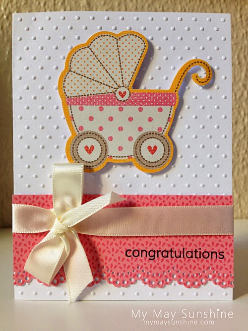 Card Feature Wednesday 3 - Baby cards - My May Sunshine