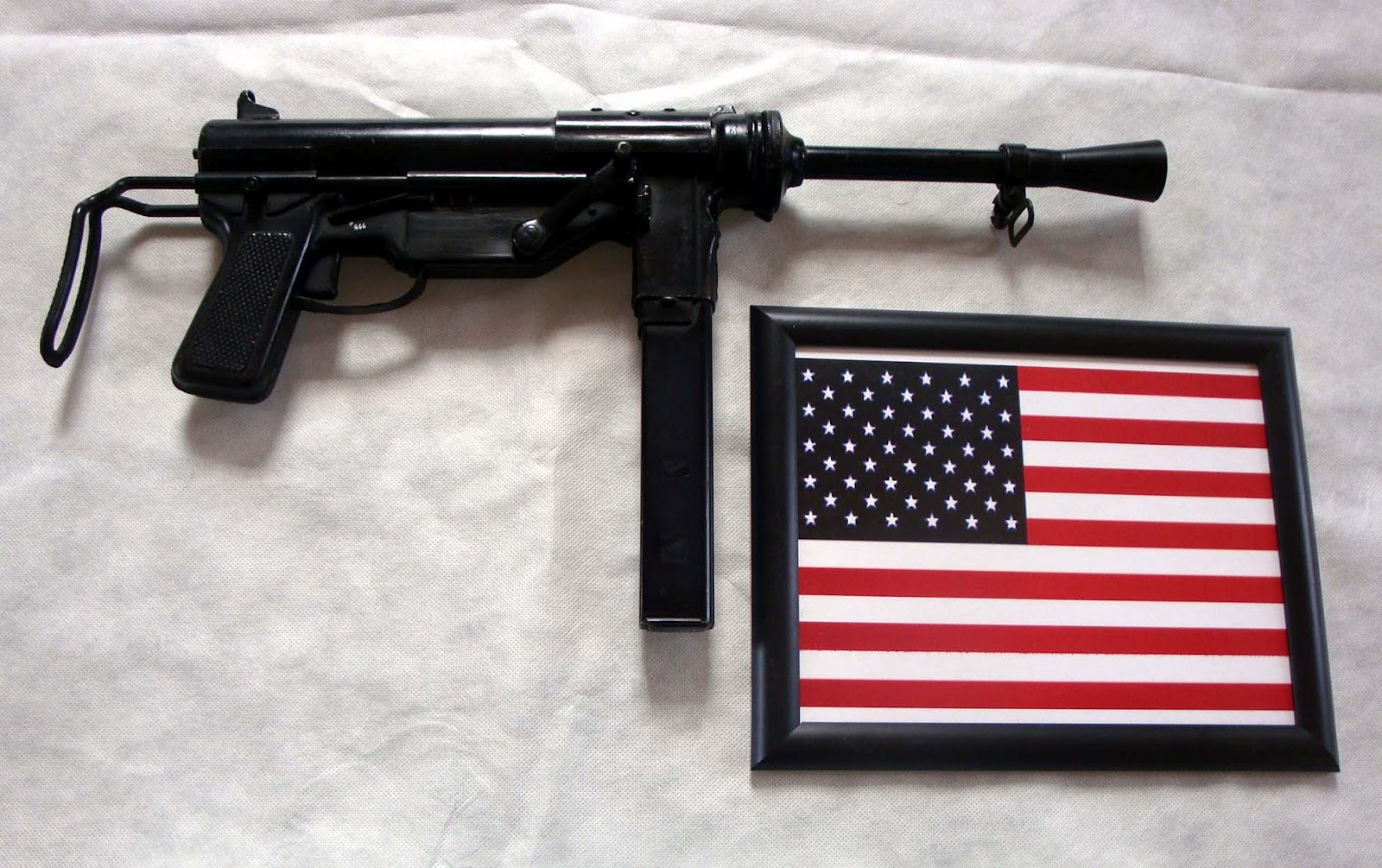 Soldiers Memorial Military Museum: M3 Submachine Gun