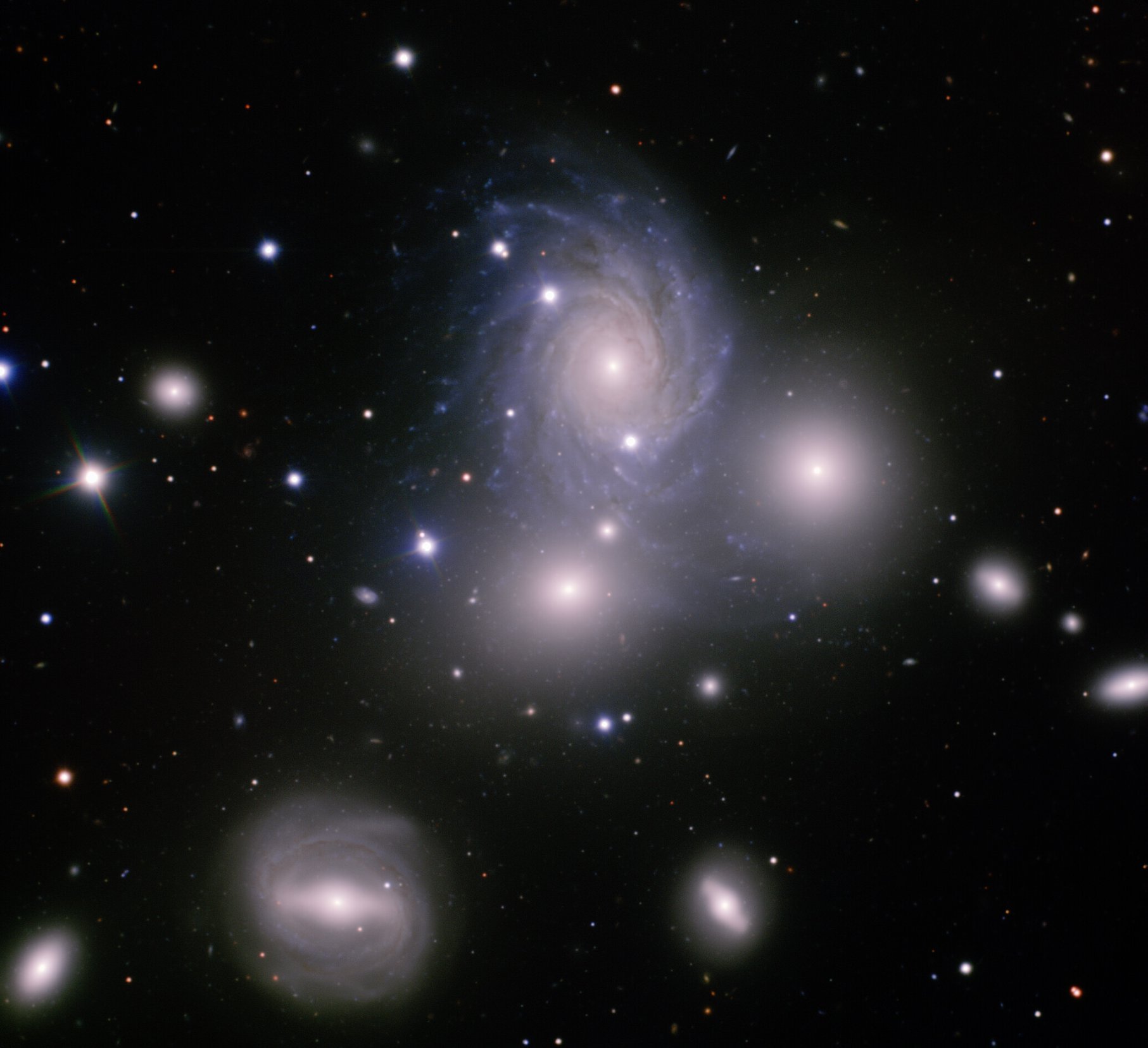 The NGC 70 galaxy group ~ FreeAstroScience.com