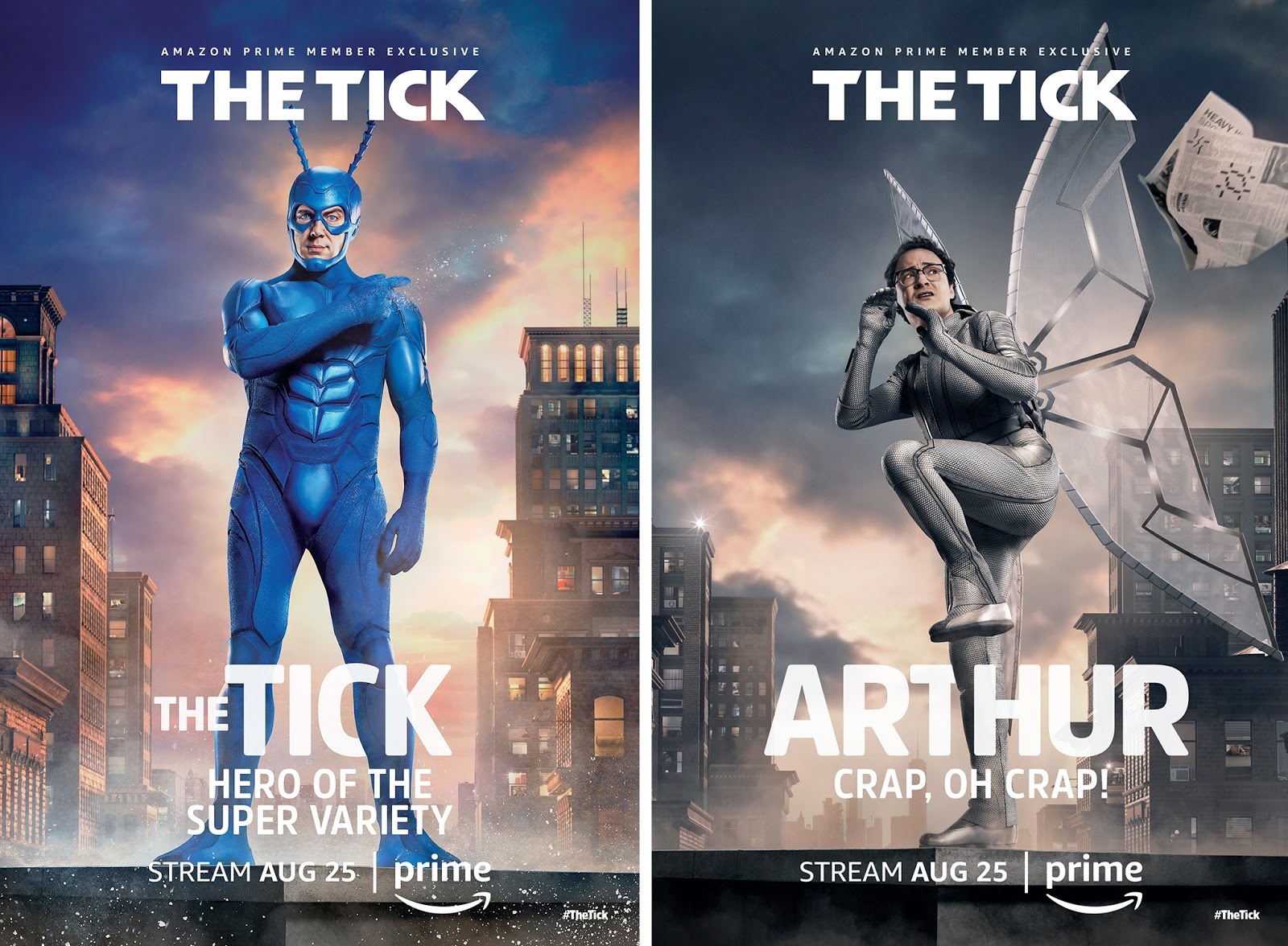 The Blot Says...: The Tick Television Series Character Posters