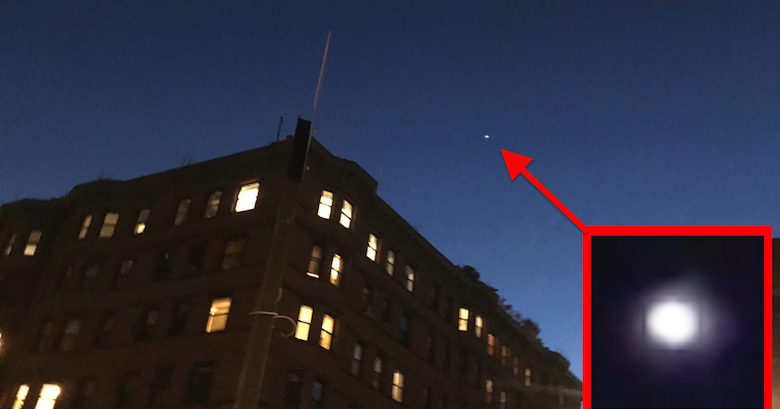UFO Follows Dog Walker In New York City During Lock Down, Video, UFO ...